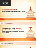 Pengakuan Iman Rasuli Katolik dan Protestan | PDF