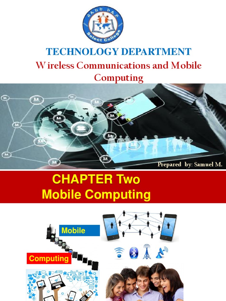 Chapter 2 Mobile Computing Pdf Mobile Device Mobile Computing