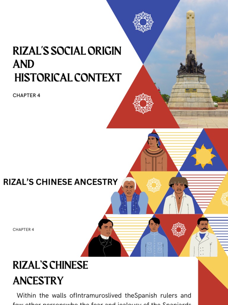 Rizal's Social Class and Ancestry | PDF | Philippines | Spanish ...