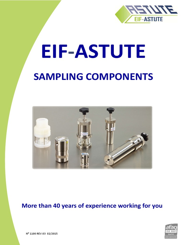 EIF ASTUTE Filtration Catalogue | PDF