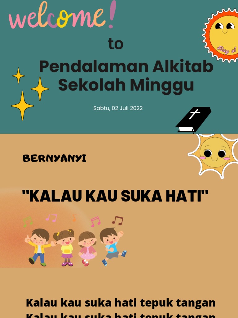 PPT IBADAH PA SEKOLAH MINGGU | PDF