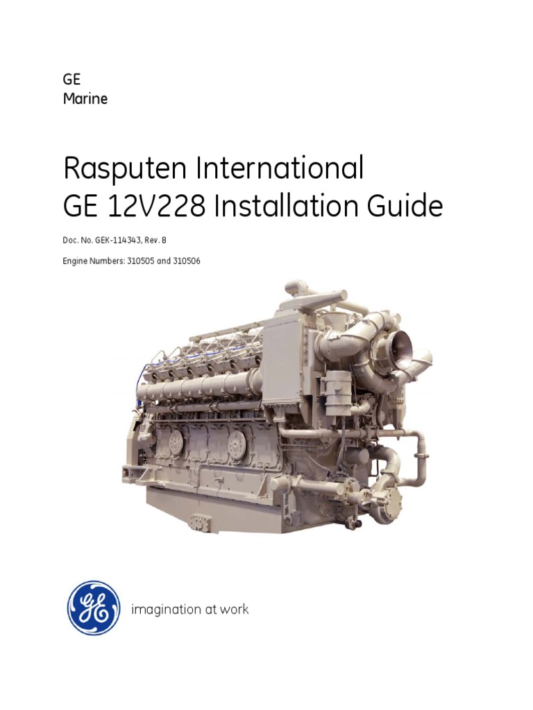 Ge Online Maintenance Manuals1 Locomotive | PDF | Engines | Horsepower