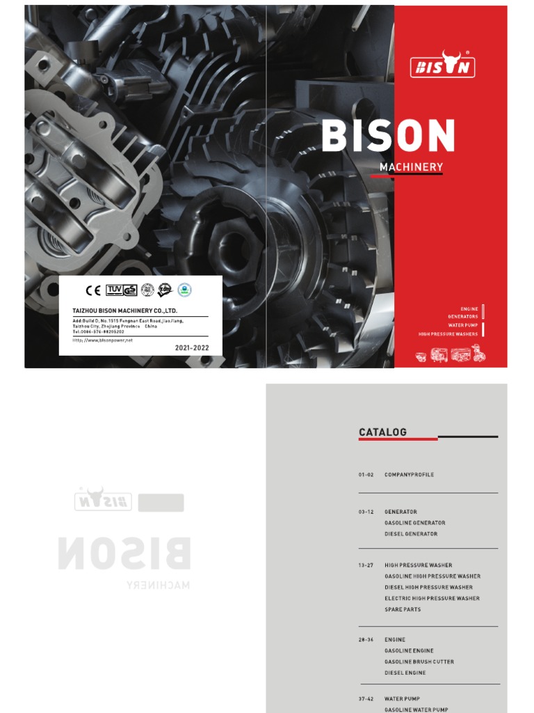 Bison Catalogue 2022 | PDF