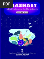 Special Needs Checklist | PDF | Disability | Teachers