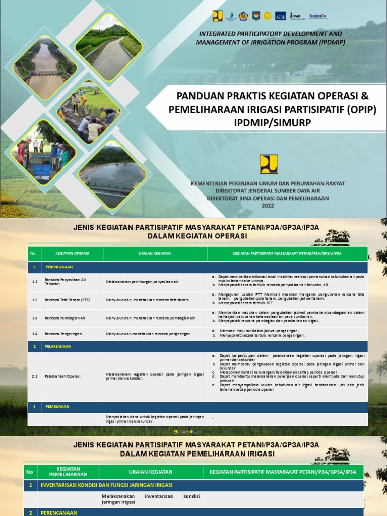 PANDUAN PRAKTIS OPIP Rev1 | PDF