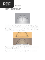 Clinometer (2-Up) | PDF