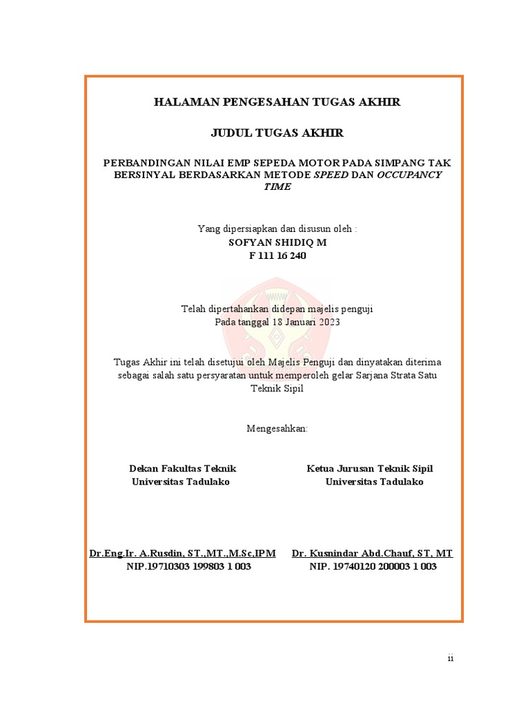 Pengesahan | PDF | Teknologi & Rekayasa