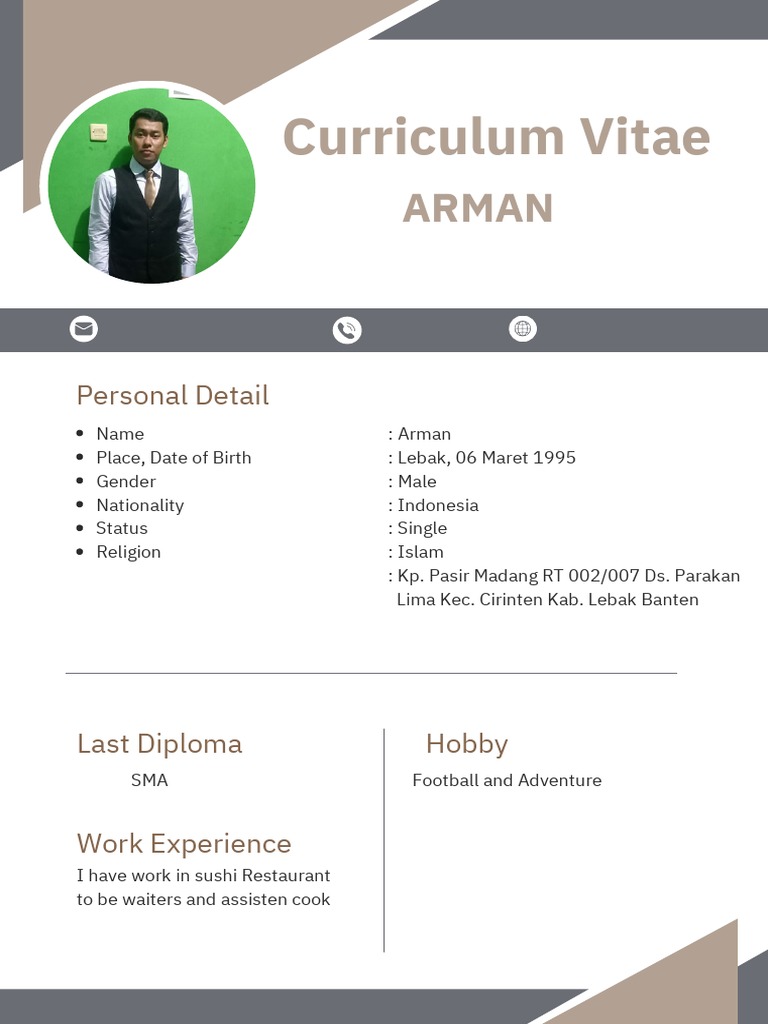 Curriculum Vitae: Arman | PDF