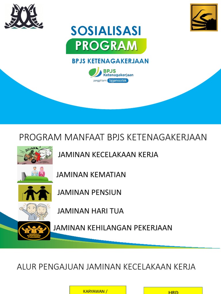 Materi Sosialisasi Manfaat BPJS TK | PDF