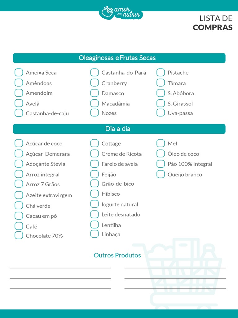 Atendimento de Impacto - Lista de Compras | PDF