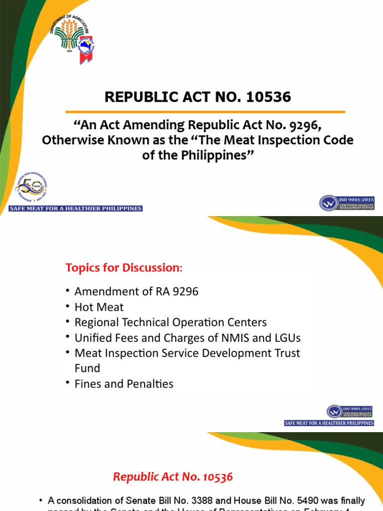 Republic Act 10536 | PDF