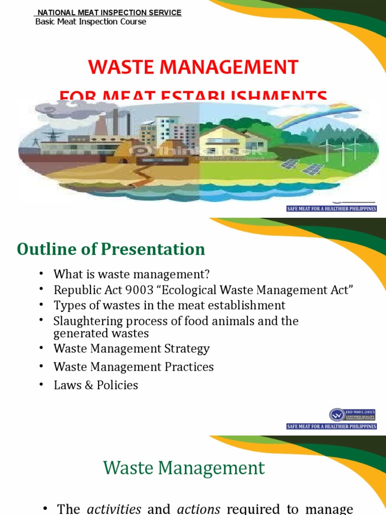 Waste Management PPT - Engr. Lloyd | PDF