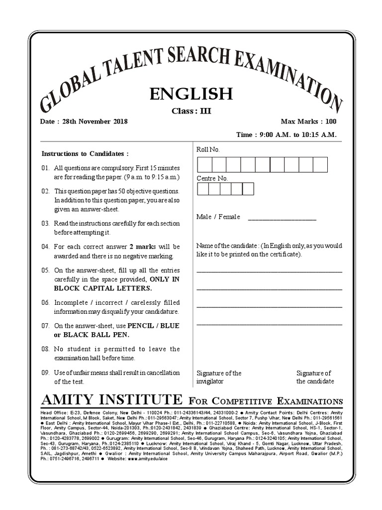 Class Iii | PDF | Grammar | Linguistics