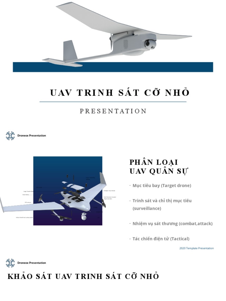 Slide Thuyet Trinh UAV | PDF