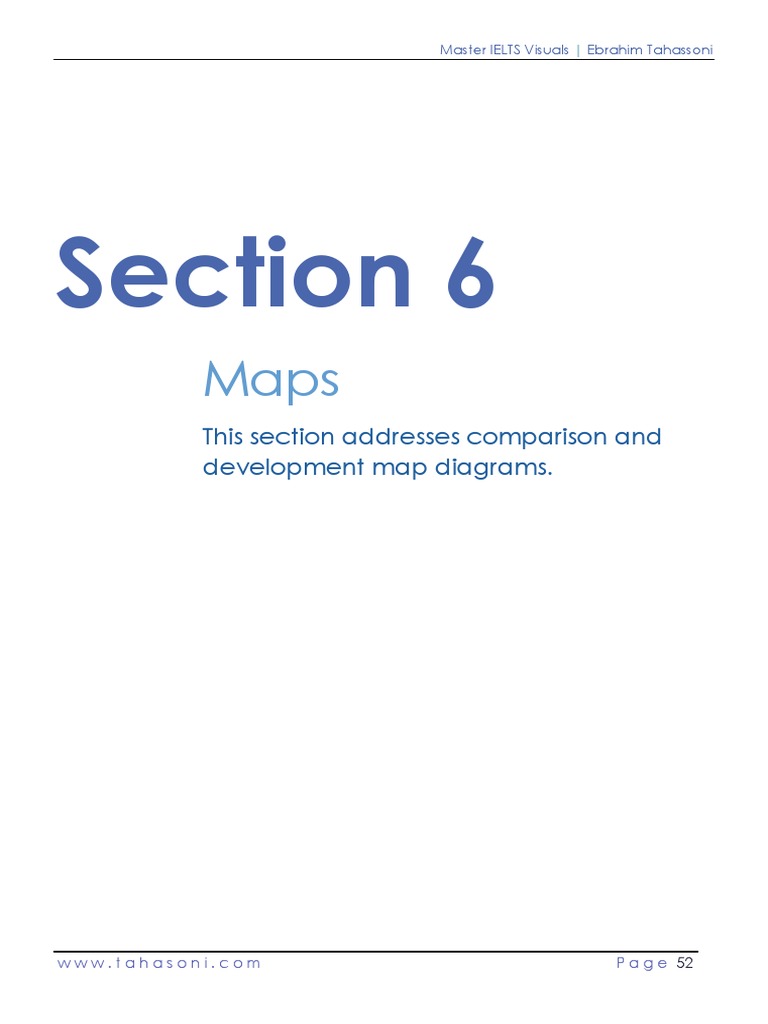 Master IELTS Visuals Writing Task 2 Maps EBRAHIM TAHASSONI | PDF ...