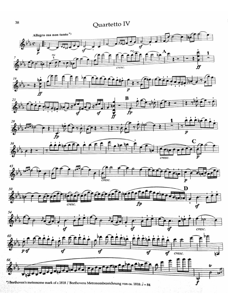 Beethoven SQ4 | PDF