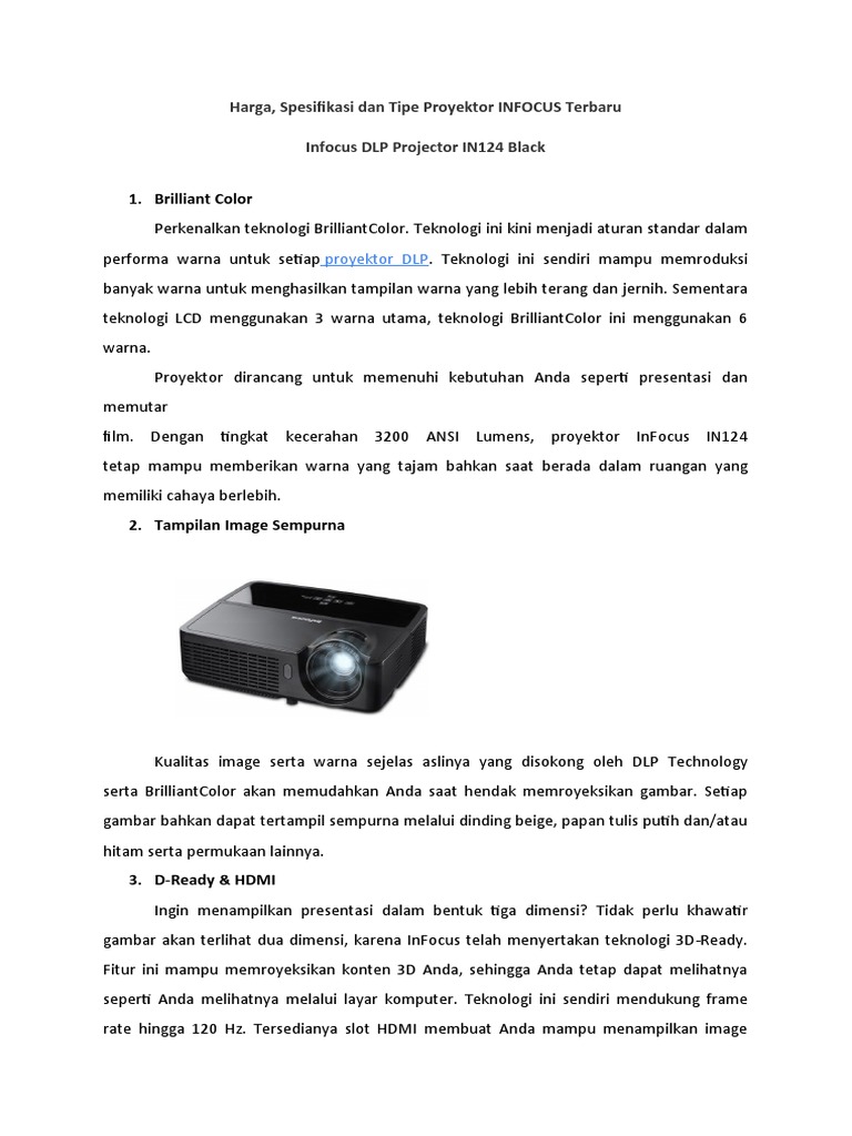 Tugas Proyektor Yogi | PDF | Seni | Teknologi & Rekayasa