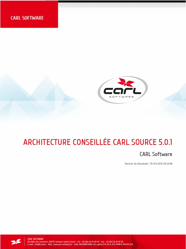 GEN-AB-Architecture Conseillee CARL Source | PDF | Base de données ...