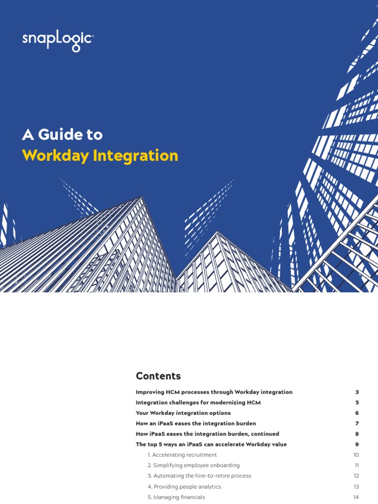 SL Workday Integration Guide | PDF | Enterprise Resource Planning ...
