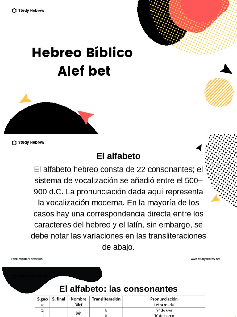 Alef Bet 1 | PDF