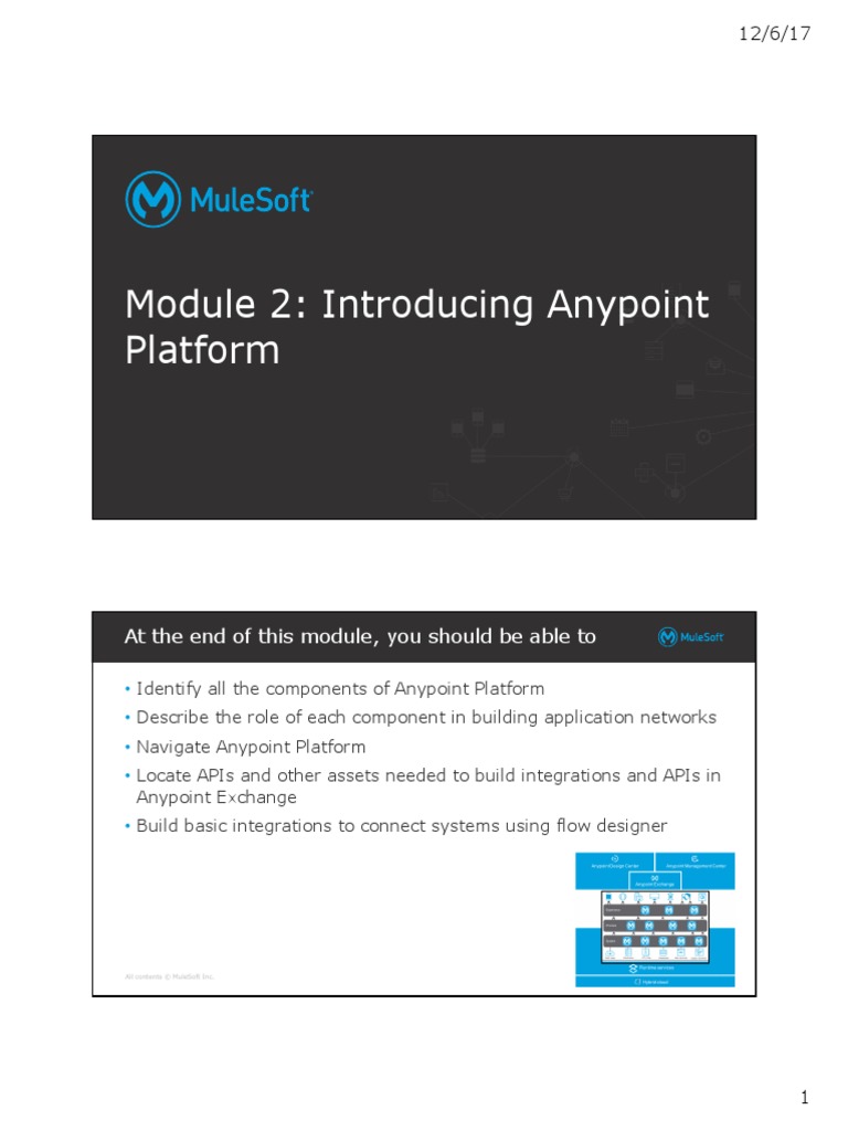 Anypoint Platform | PDF | Cloud Computing | Application Software