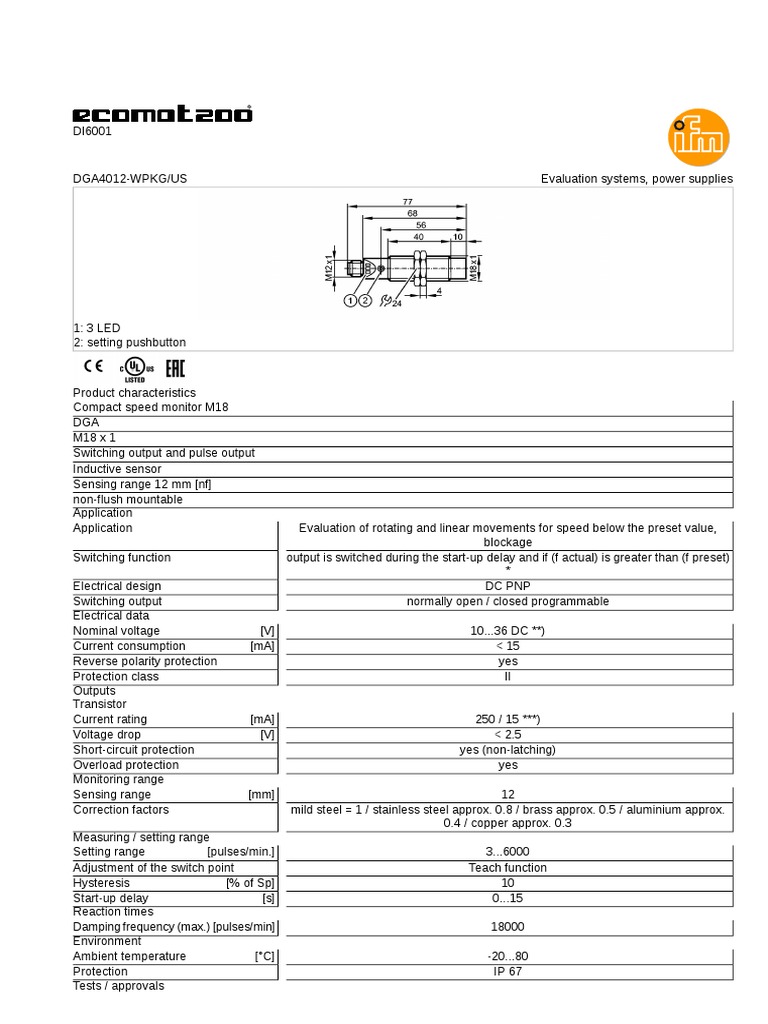DI6001 | PDF | Power Supply | Equipment