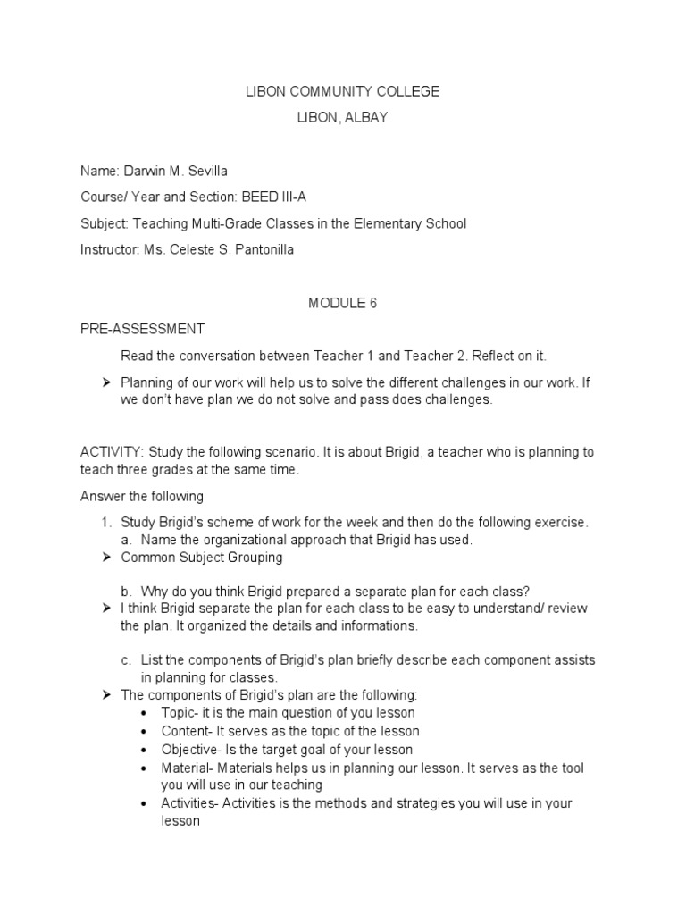 ELECTIVE (Module 6) | PDF