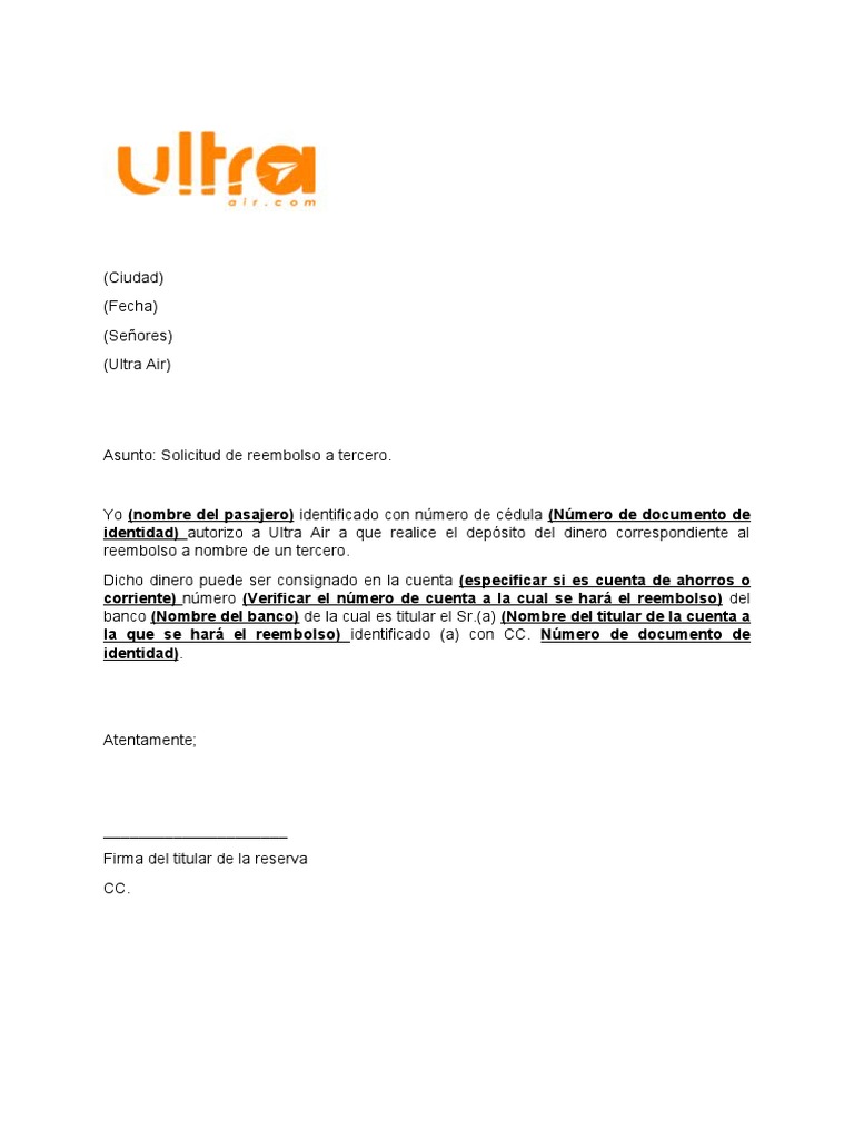 Carta de Autorizacion A Terceros | PDF