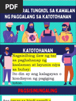 Esp 10 - Pagsisinungaling | PDF