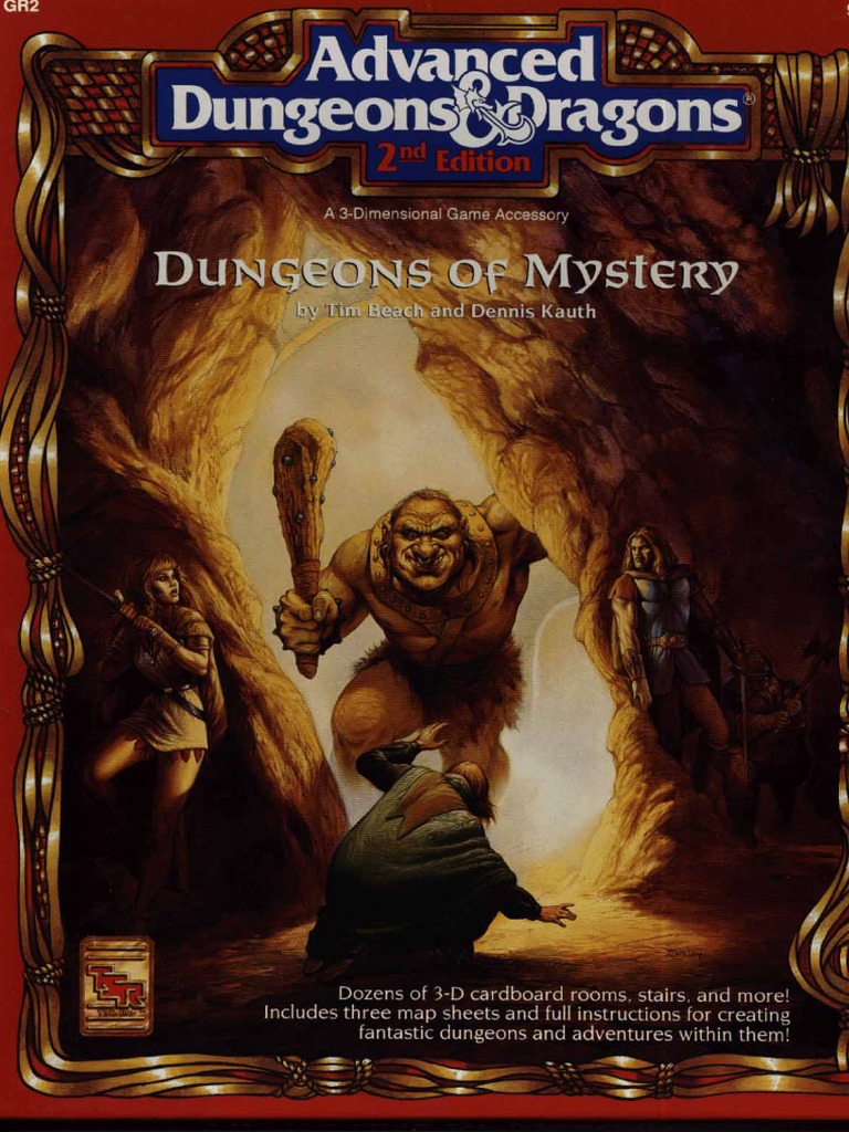 Dungeons of Mystery: Design Guide | PDF | Cave | Limestone