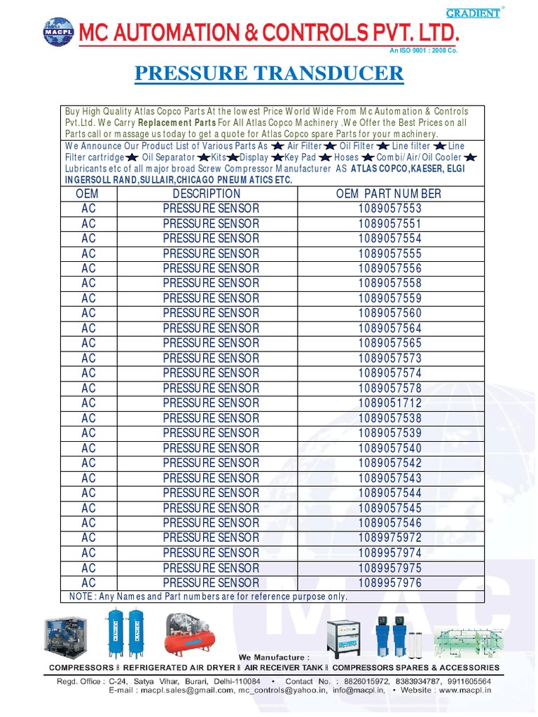 pressure-transducer-wire-air-compressor | PDF | Equipment | Liquids
