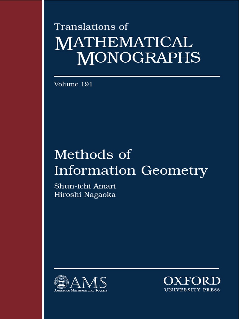 Amari Methods | PDF | Differential Geometry | Geometry