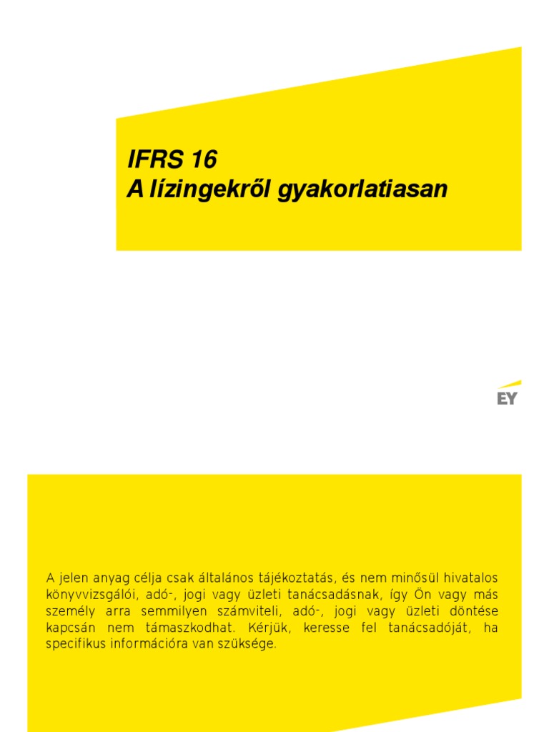 CsesznokAndras IFRS16 | PDF