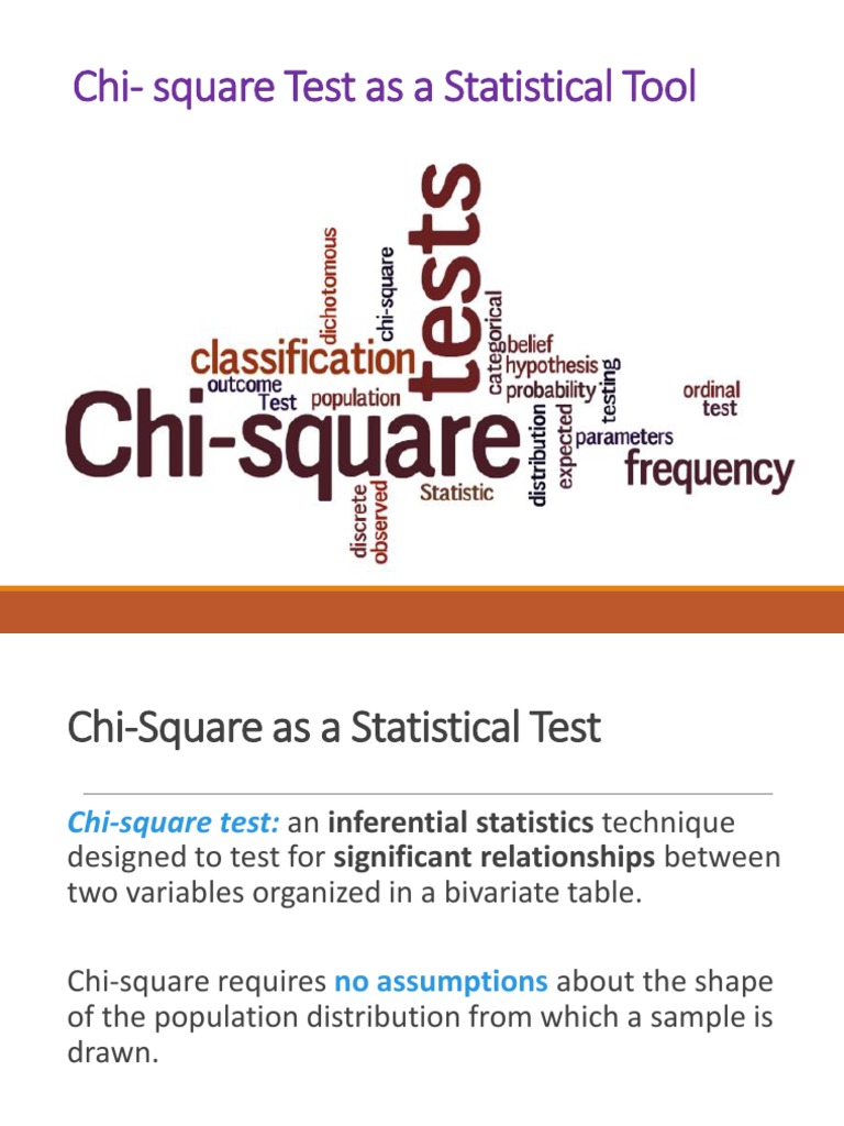Week 5 Chi Square Test | PDF