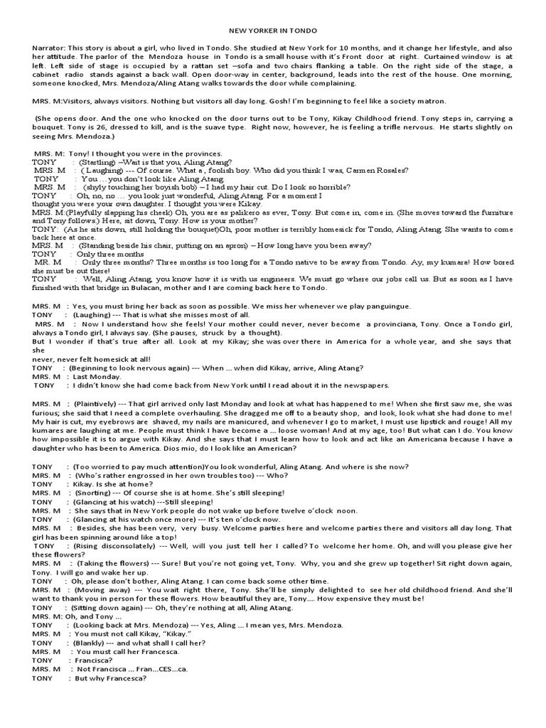 New Yorker in Tondo | PDF