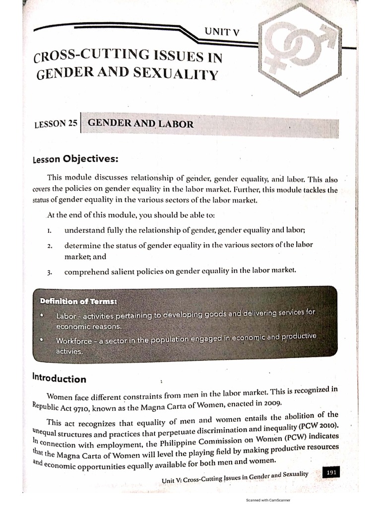 Gender And Labor | PDF