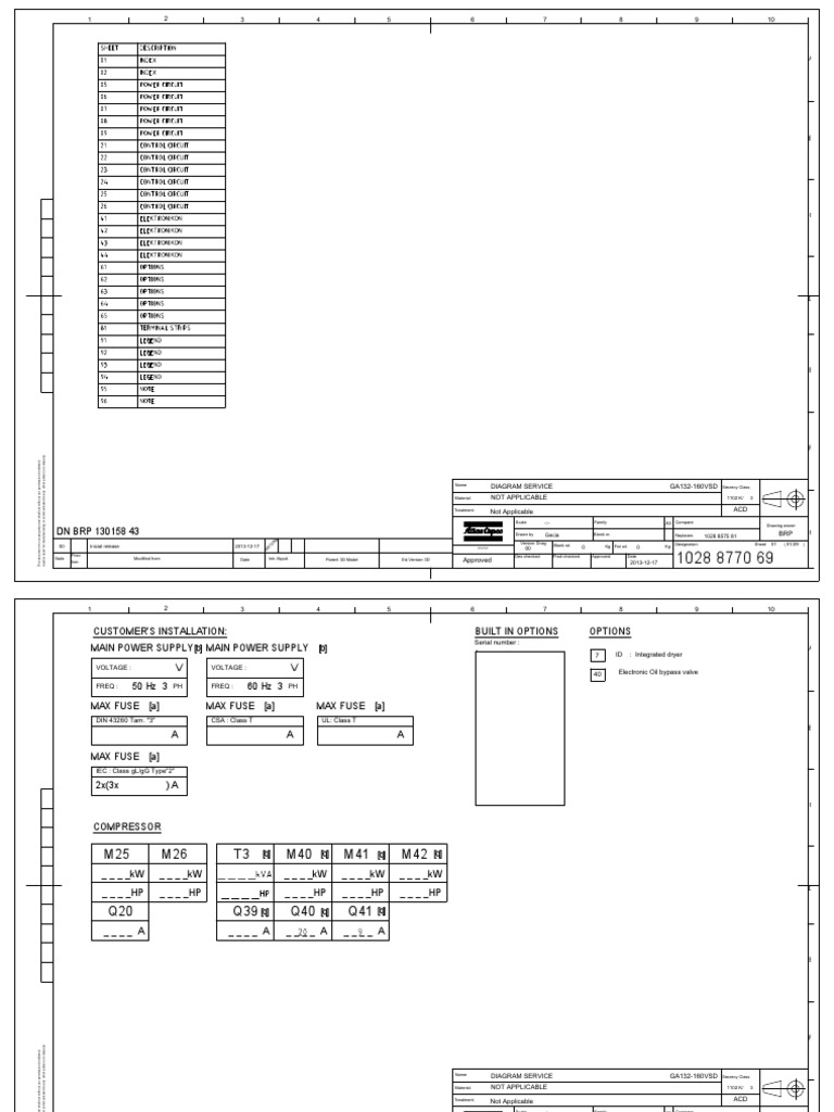 Diagrama GA132-160VSD WEG | PDF
