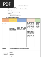 Lesson Plan On Diwali | PDF | Lesson Plan | Languages