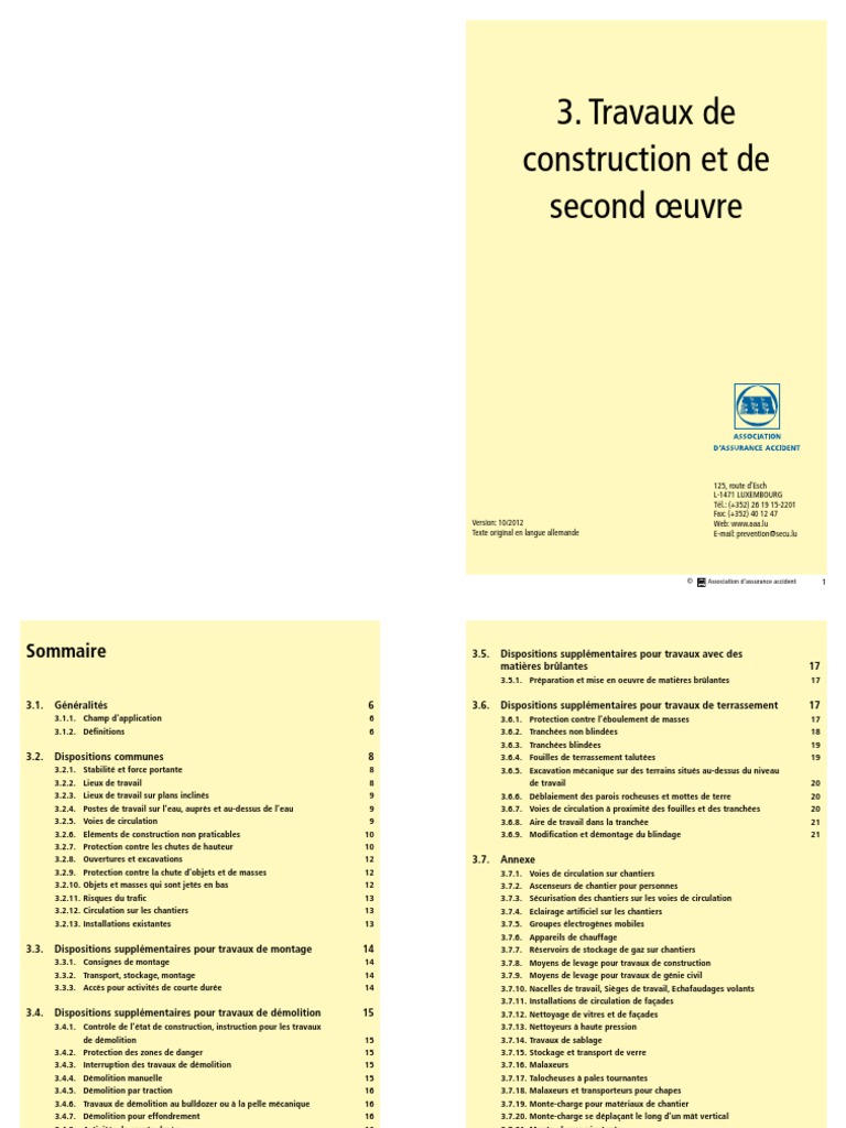 Chapitre-03 Travaux Construction Et Second Oeuvre-Fr | PDF | Toit ...