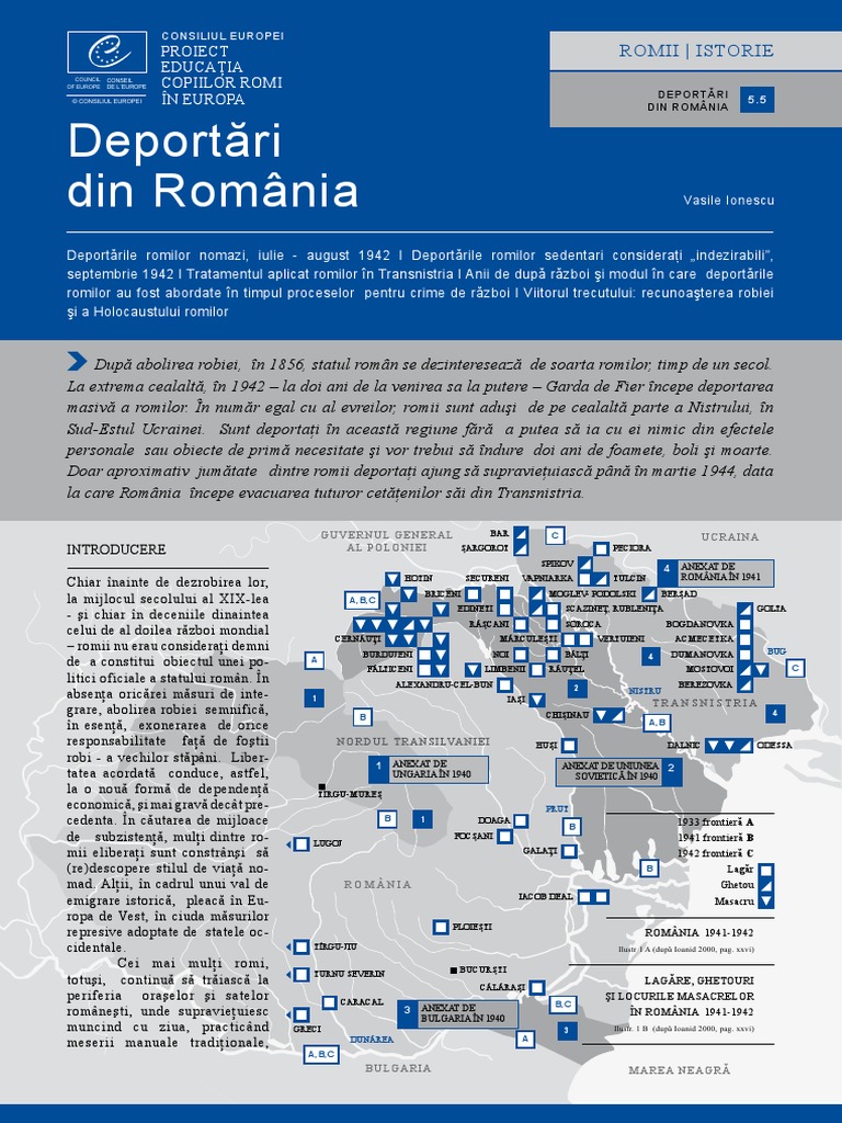 Deportarea Romilor Din Romania in Transnistria | PDF