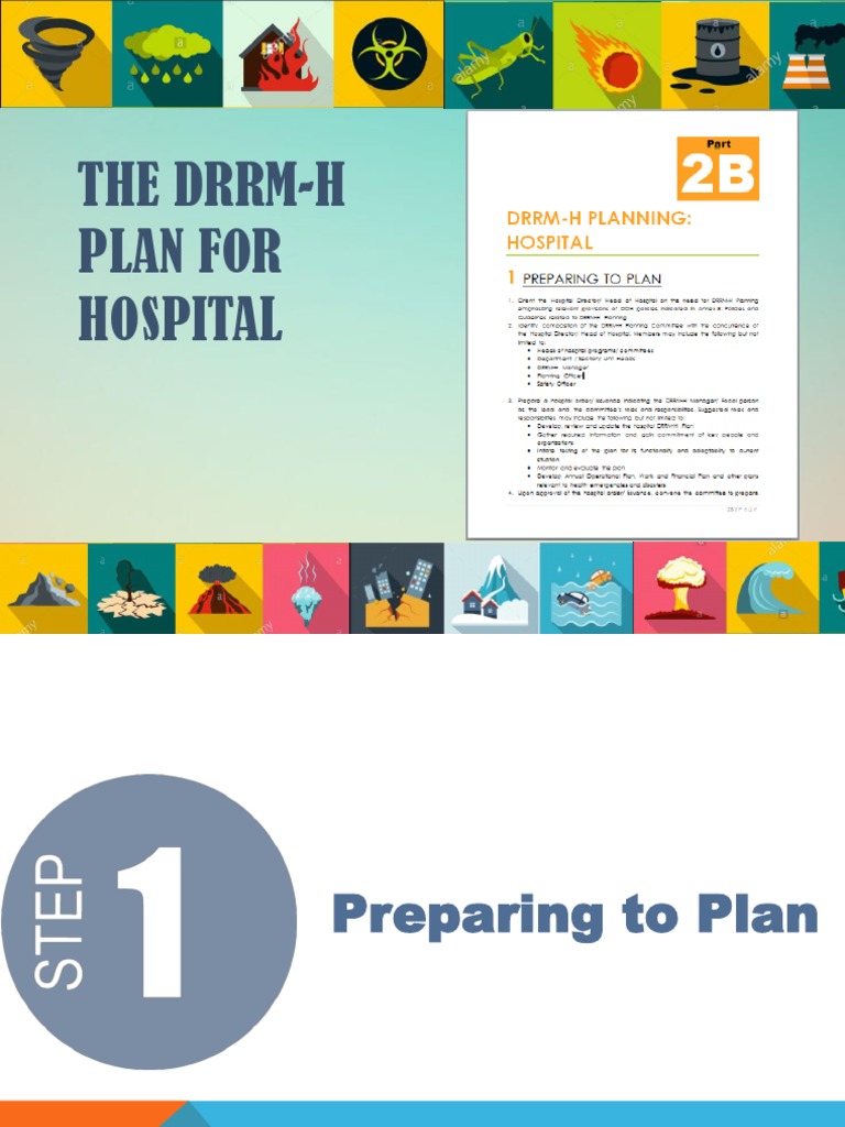 03. Overview of the DRRM-H Planning Tool in Hospitals | PDF