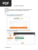Mathswatch Student Guide | PDF | Mobile App | Tablet Computer