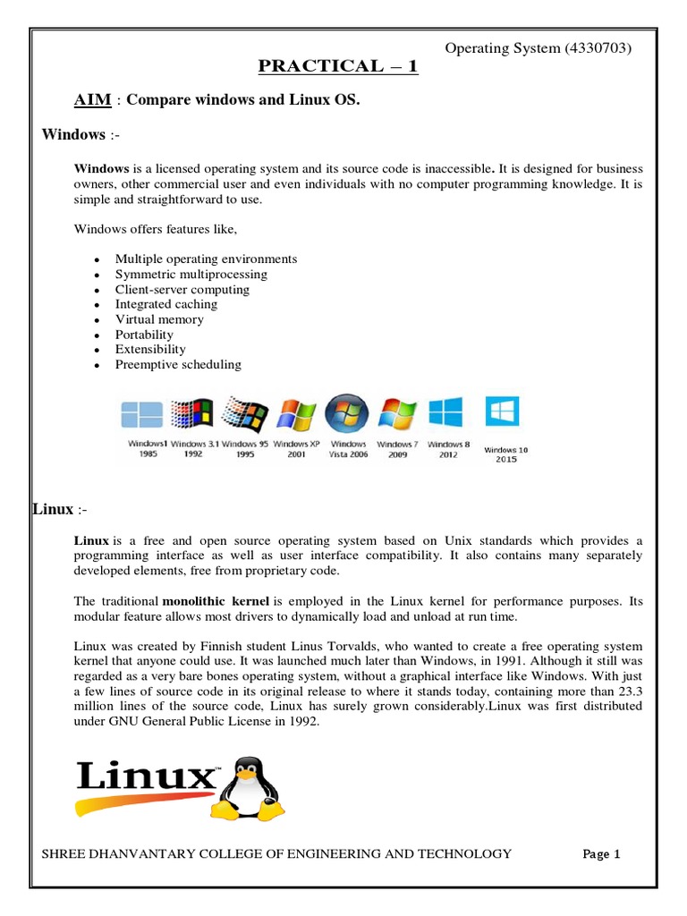 Os Manual | PDF | Microsoft Windows | Operating System