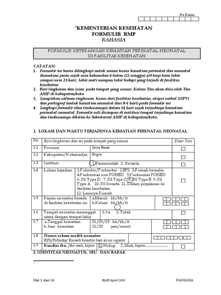 RMP By. Ny Heni | PDF
