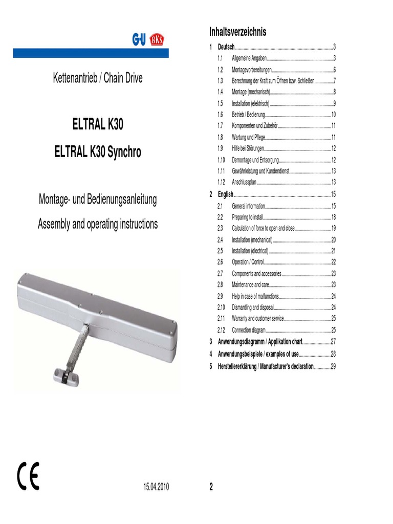 Eltral K30 | PDF
