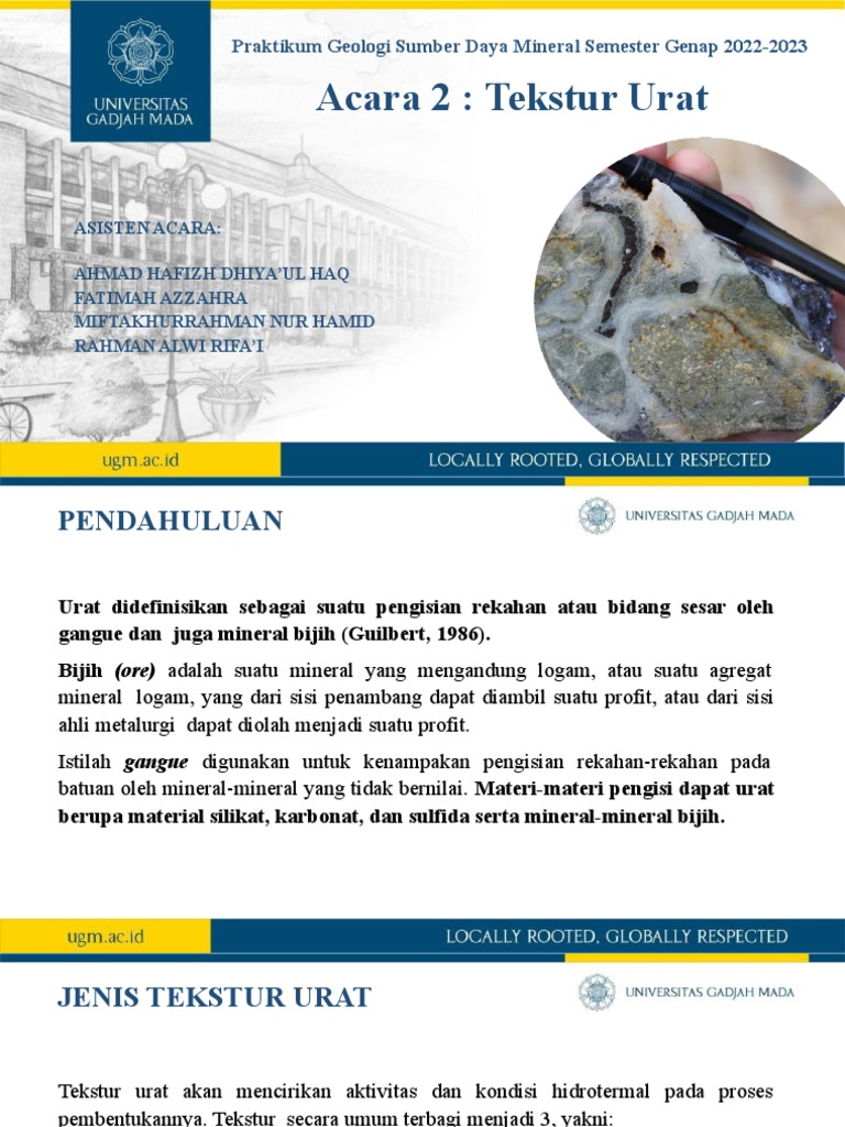 Acara 2 (Tekstur Urat) | PDF