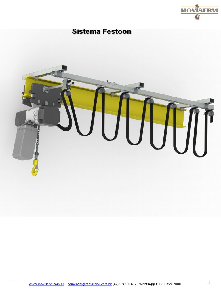 Seleção de Sistema Festoon e Cabos | PDF | Parafuso | Galvanização
