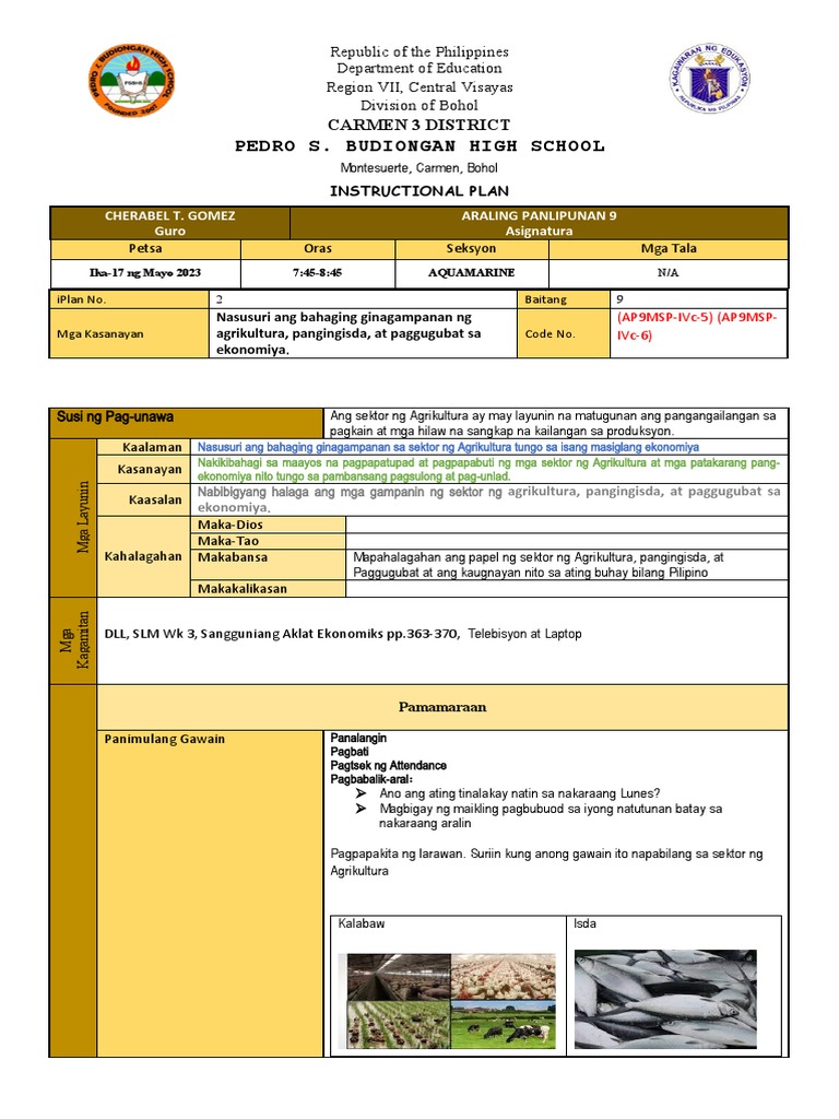 CO - DLP 4th Agrikultura | PDF