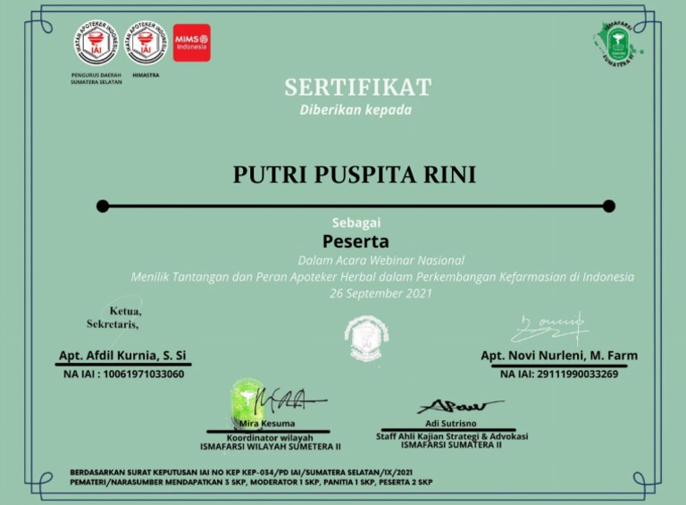 Putri Puspita Rini | PDF