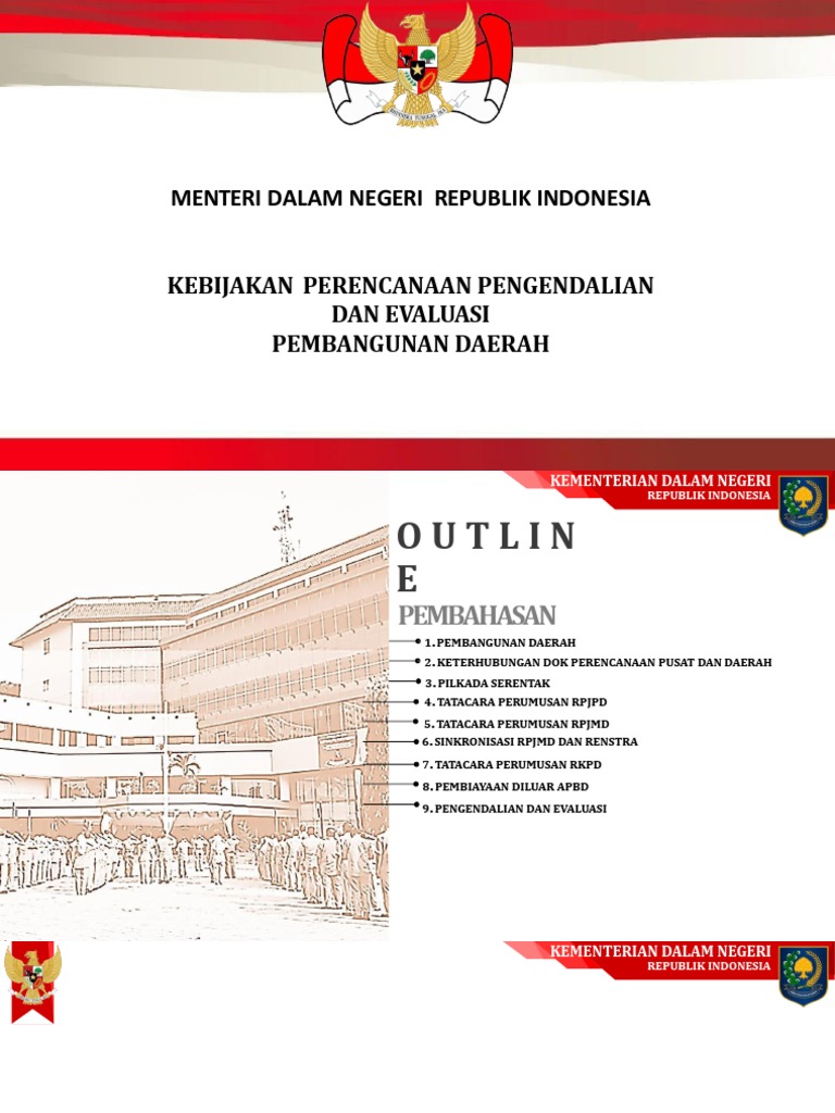 02a Tata Cara Penyusunan RPJPD RPJMD Renstra Renja RKPD | PDF